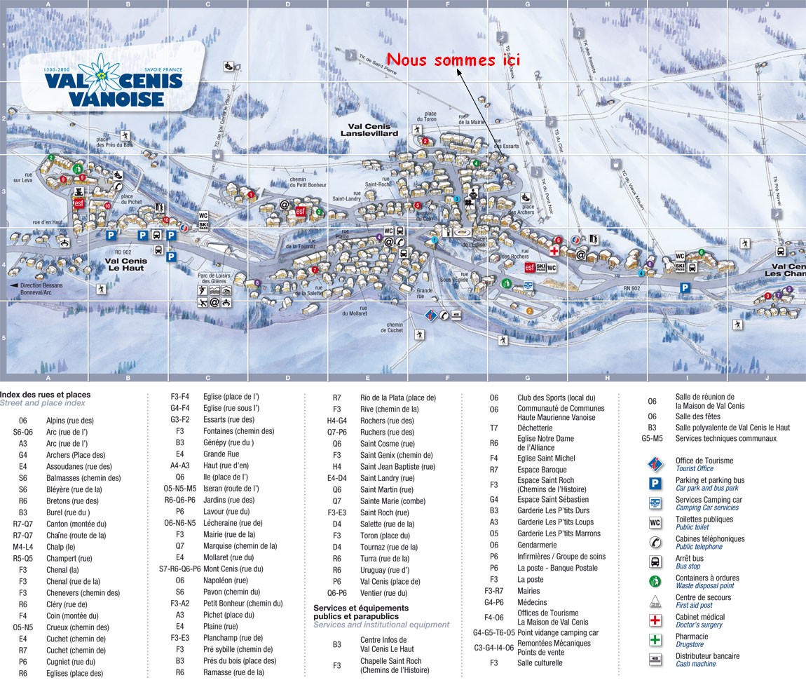 Val Cenis: rï¿½sidence les flocons - location montagne